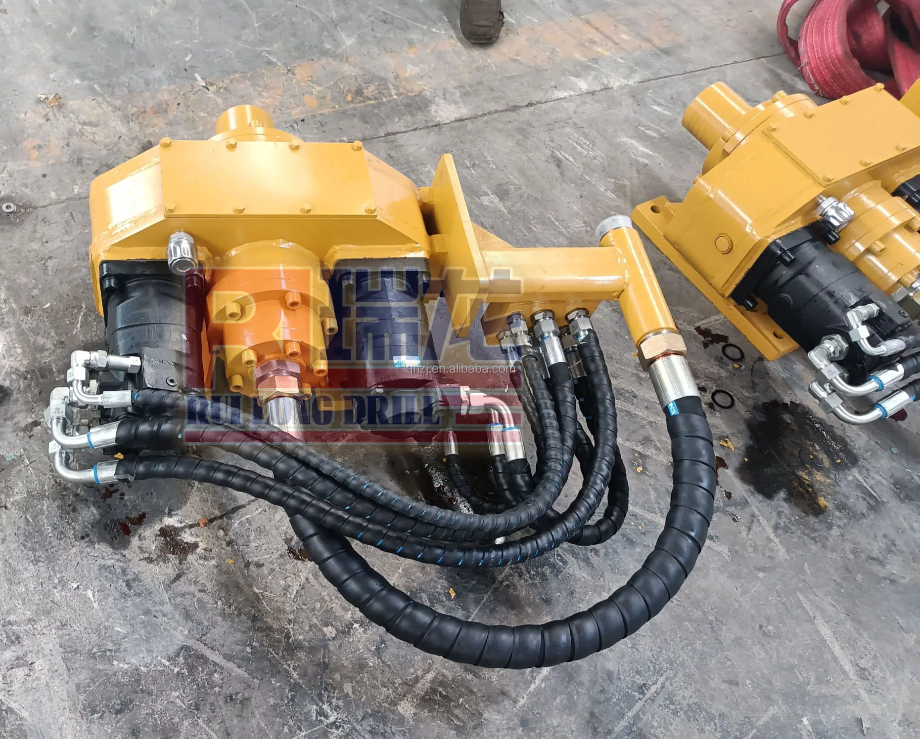 Efficient Hydraulic Motor Rotary Head for Drill Rig - Superior Quality ...