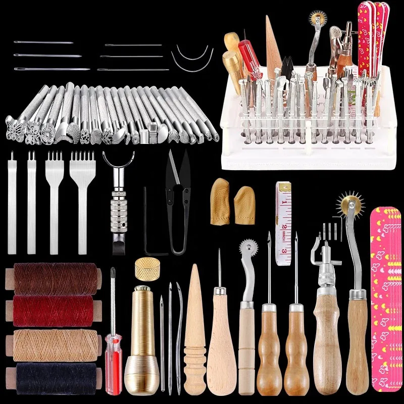 M136 Leather Working Starter Kit - DIY Hand Stamping Tools