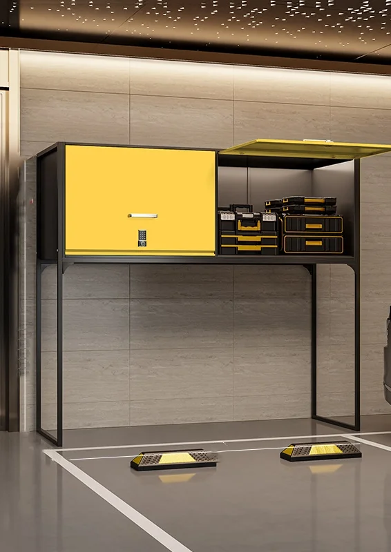 Underground Parking Lot Car Storage Cabinet Over Bonnet Storage Unit ...
