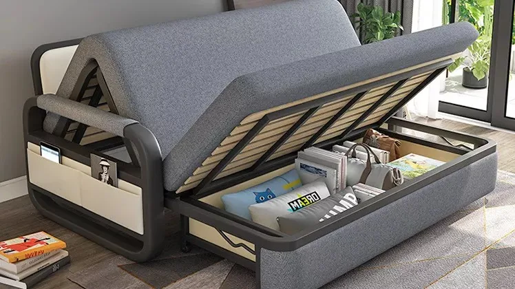 Modern Sofa Sleeper Folding Bed For 3in1 With Storage Manufacturers ...