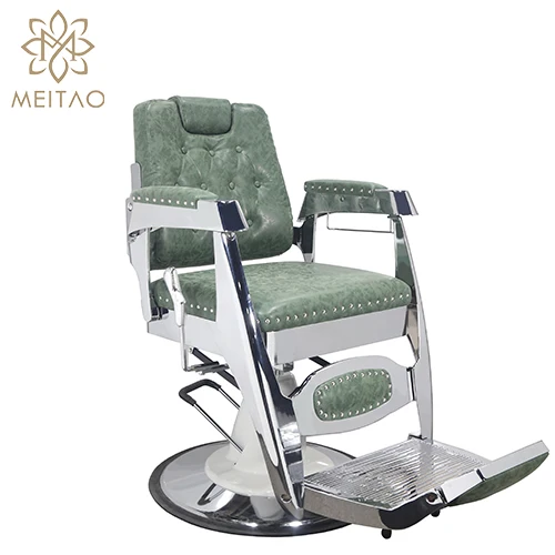 Meitao The Latest Design Green Barber Chair Barbershop Hairdressing ...