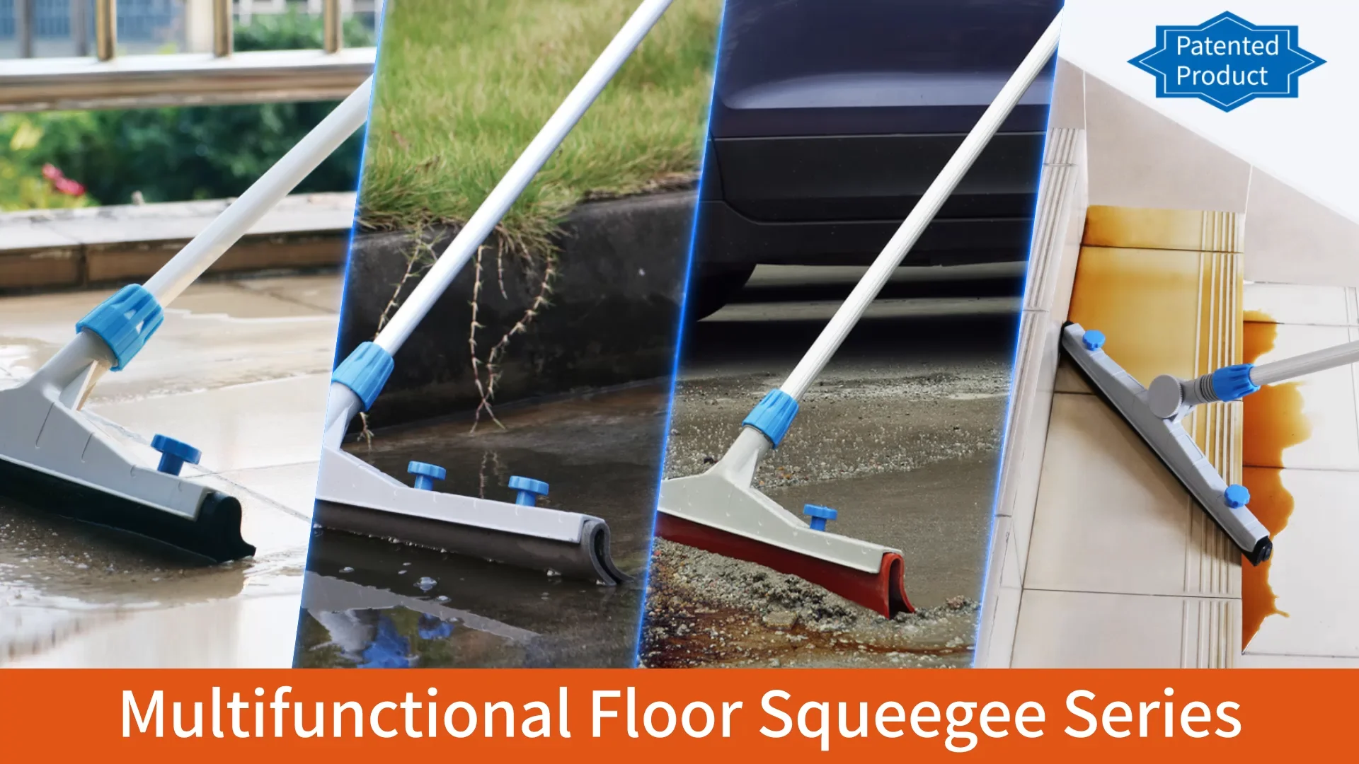 Outdoor Tennis Court Floor Squeegee Adjustable Industrial Foam Rubber ...