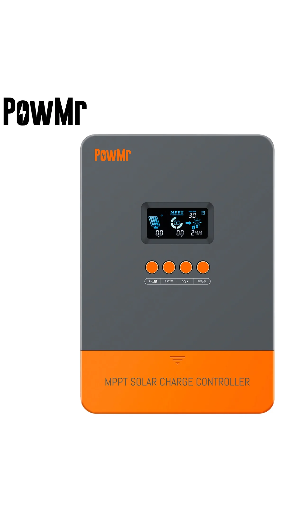 Powmr 60a Mppt Regulator 12v/24v/36v/48v Solar Panel Max Pv Input 150v ...