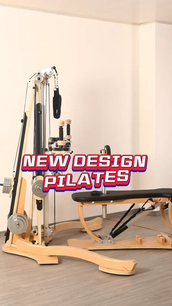 Maple Wood Pilates Reformer Equipment Gyro Tower Swivel Chair ...