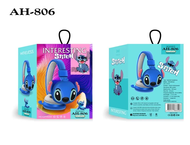 Ah-806 Snoopy Headphone Wireless Headphone Factory Directly Selling Headphone With Best Price ...