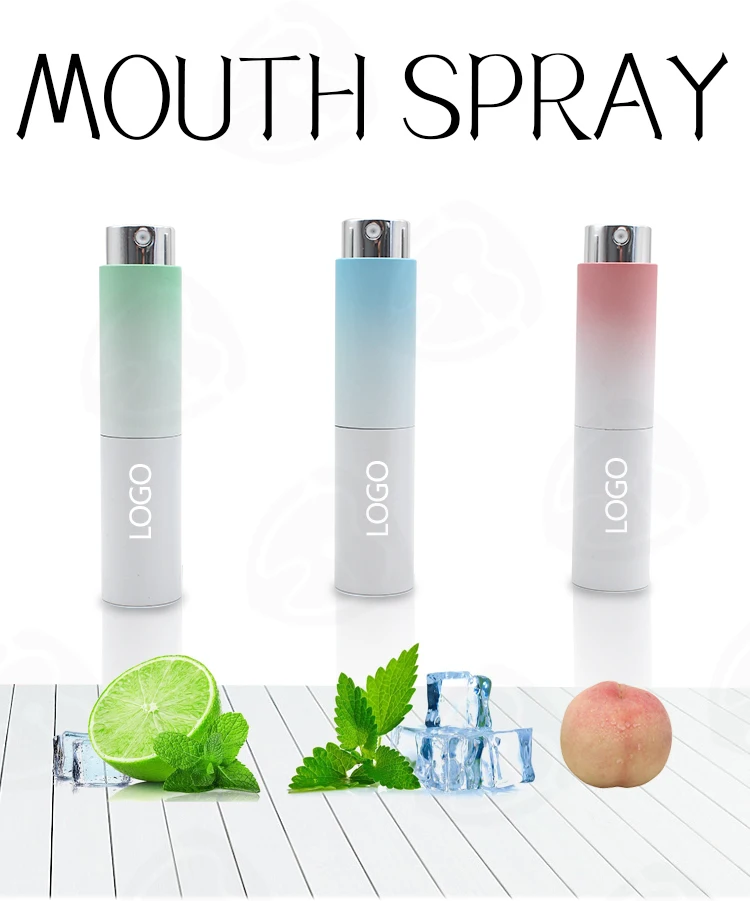 GT Portable Cool Mint Flavor Perfume Fresh Breath Spray