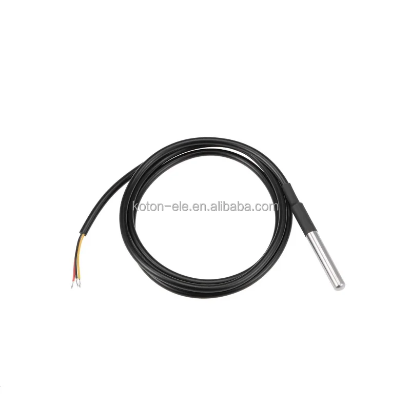 DS18b20 Stainless steel Waterproof temperature probe temperature sensor ...