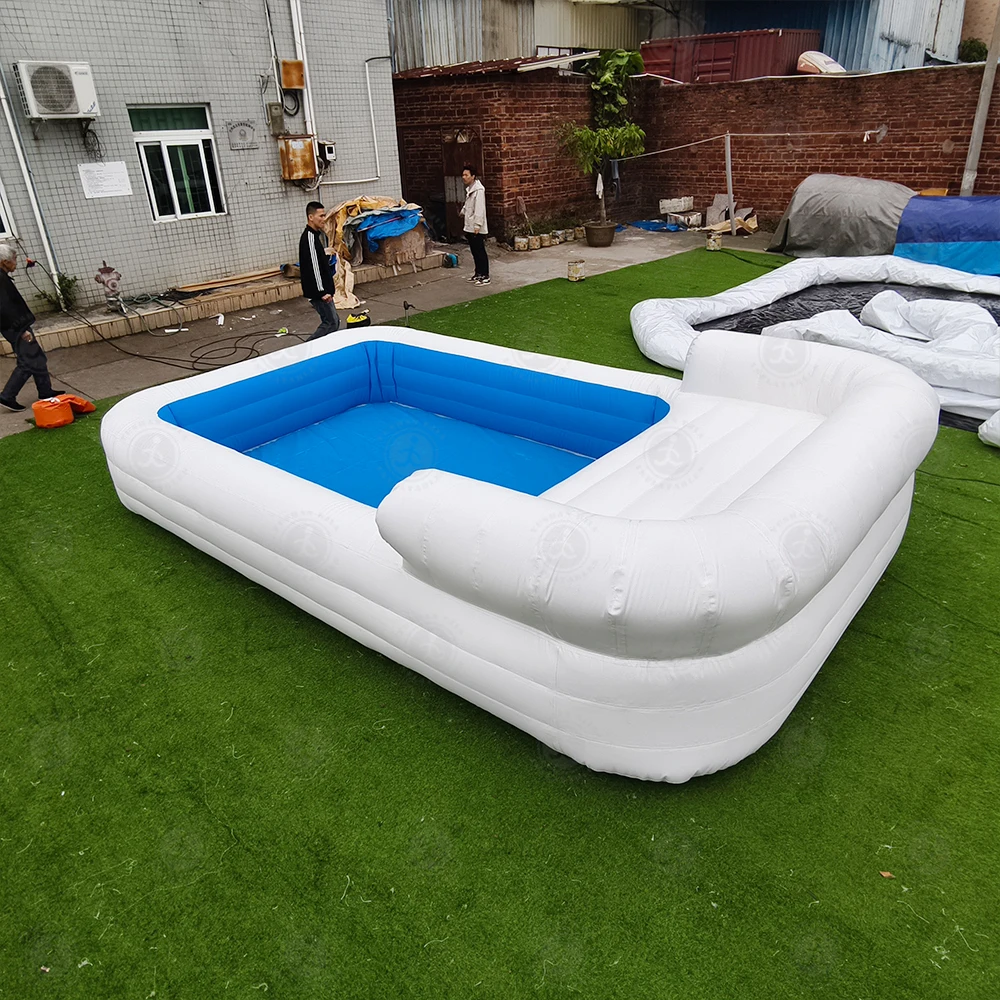 Inflatable Jellyfish Pool With Sofa - Durable PVC Inflatable Pool Toy ...