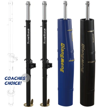 Inground Steel Volleyball Posts With Net Portable Volleyball Post And ...