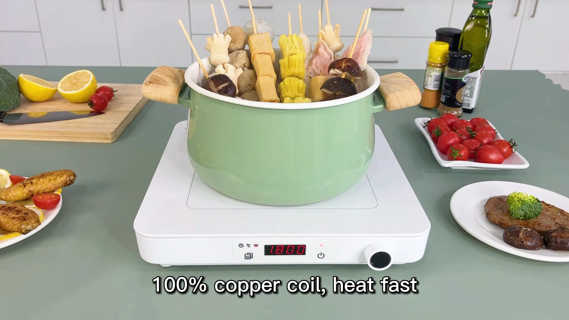 Cooktop Portable Electric Hob Cb Kc Single Burner New Model White Stove ...