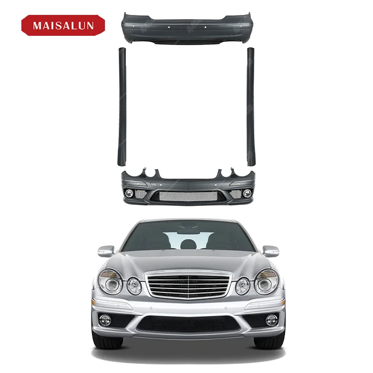 Alibaba.com: Benz E-Class W211 AMG E63 body kit with front bumper, rear ...