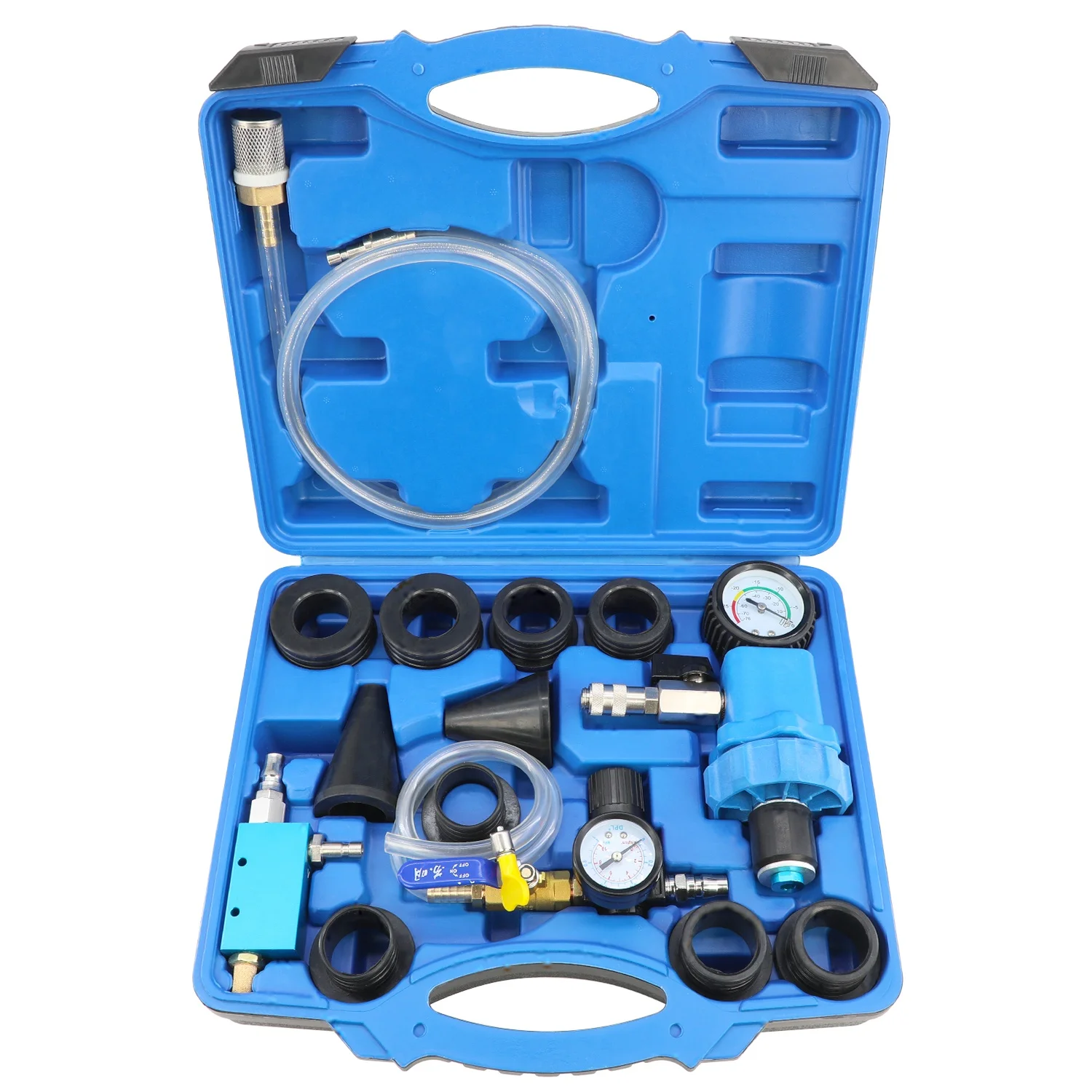 Cooling System Pressure Tester Coolant Vacuum System Refill Kit Tank ...