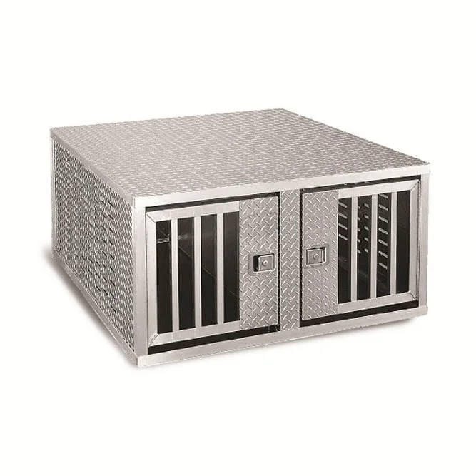 Heavy Duty Metal Pet Transport Kennel - Durable & Customizable
