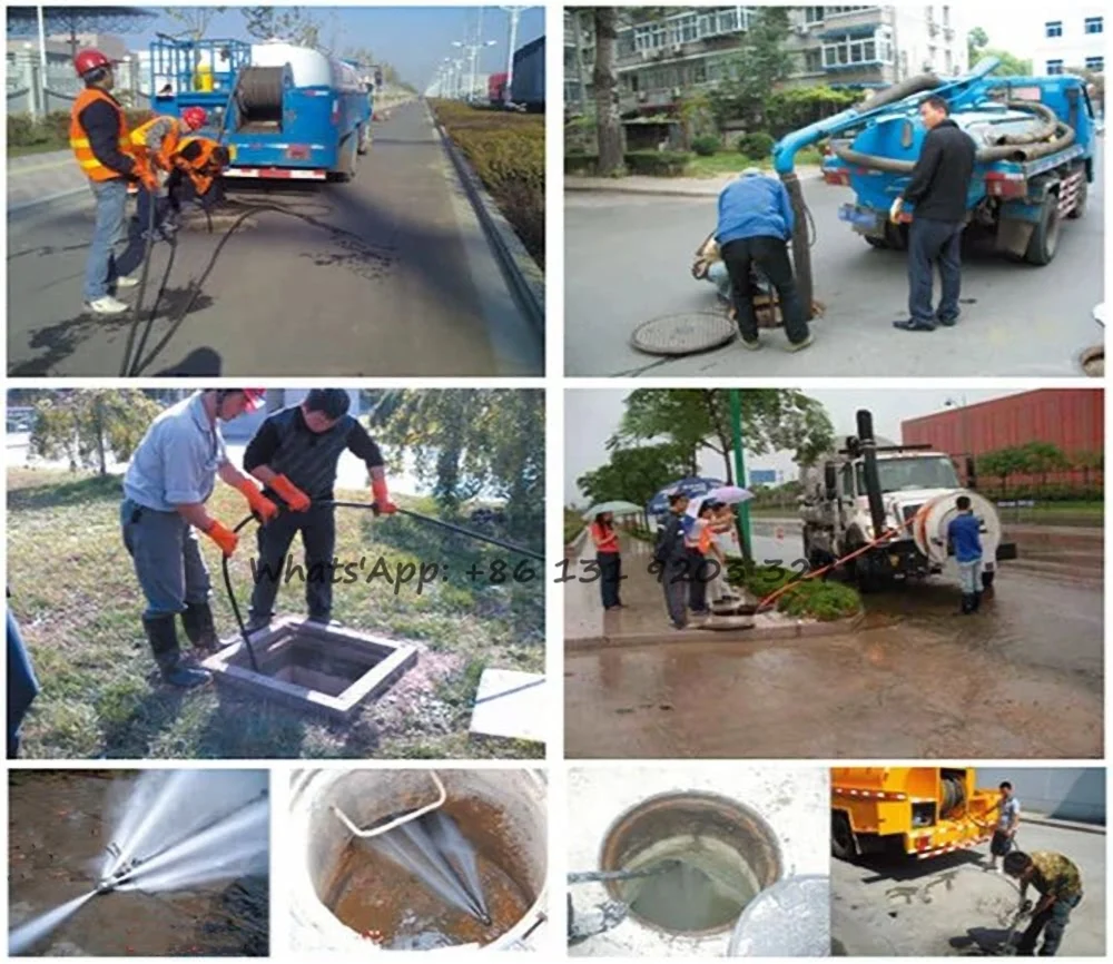 High Pressure Sewer Cleaning Nozzles for Efficient Drainage