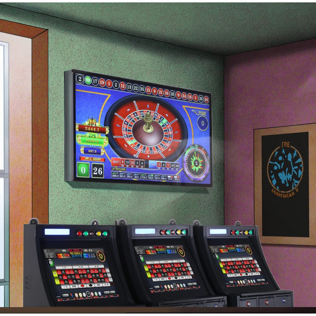 Smart 3-Player USB & Serial Interface Wall Game Machine