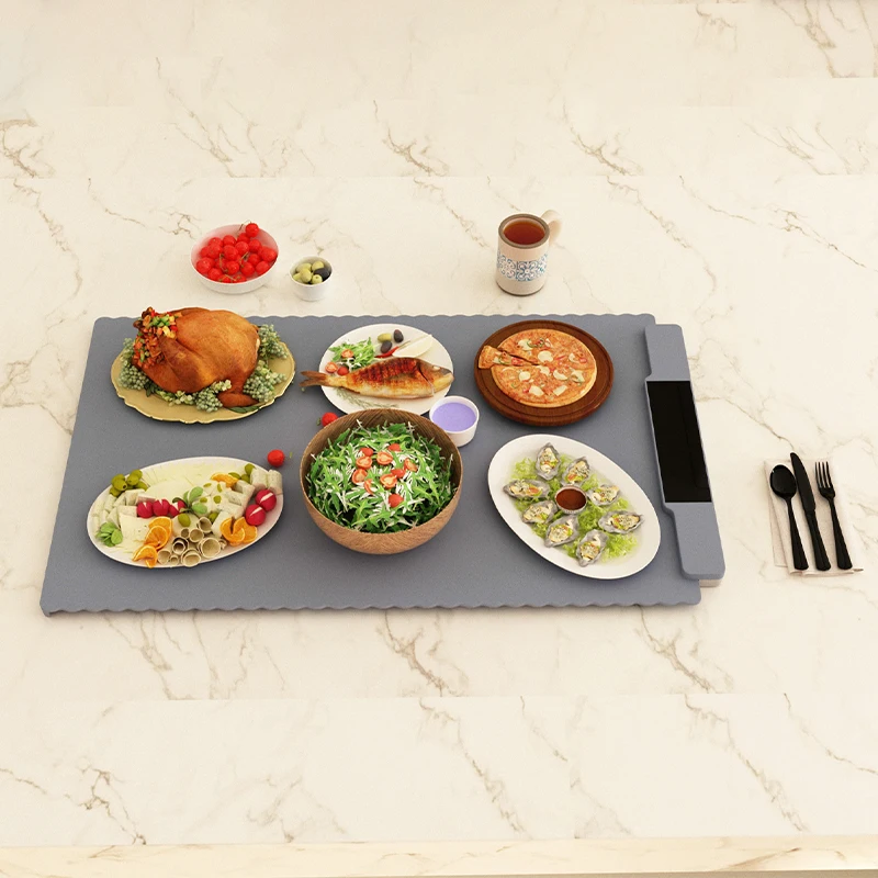 Portable Foldable Heating Plate Pad Table Silicone Electric Temperature ...