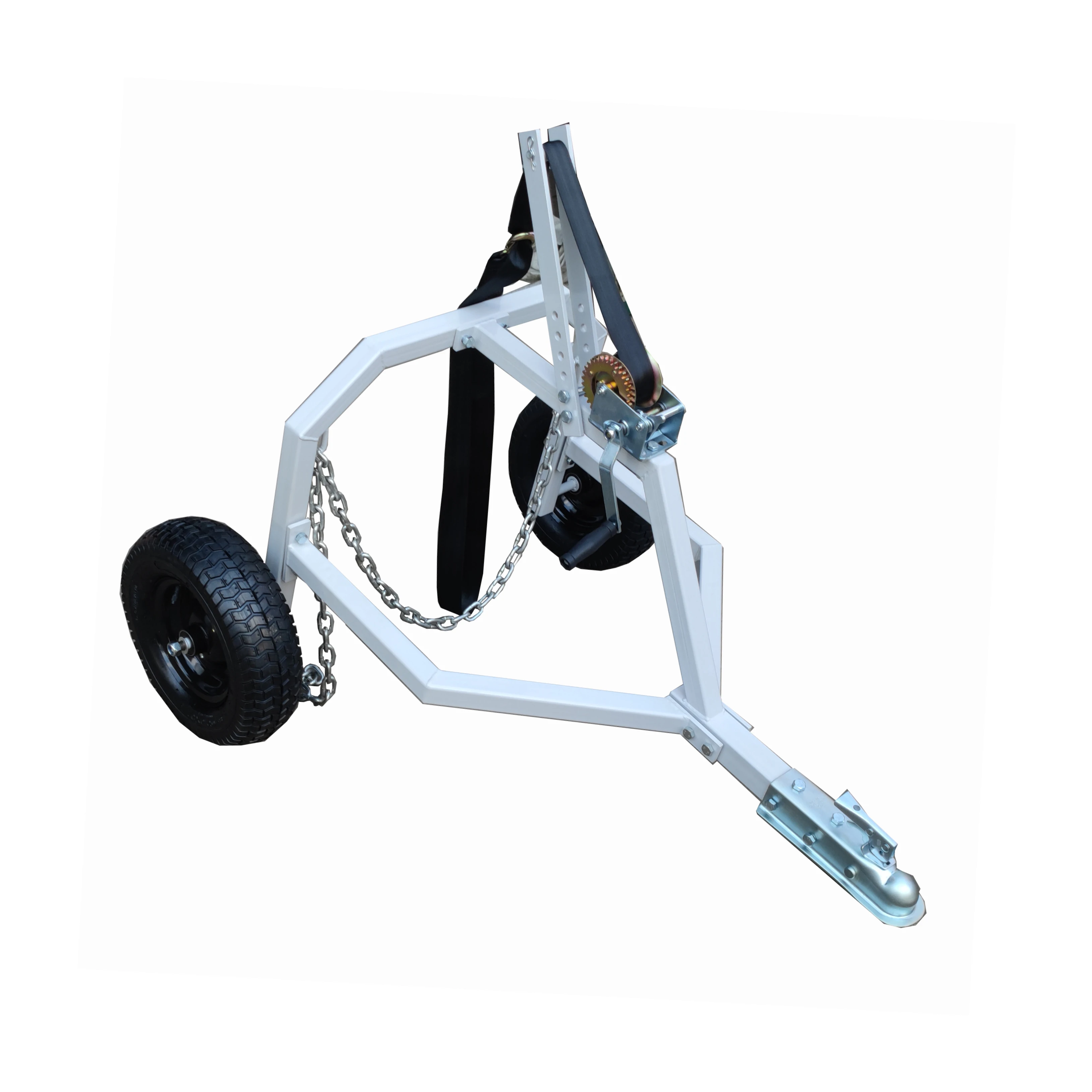 Atv Log Skidder Arch Hauler Farm Galvanized Tipping Folding Trailer ...