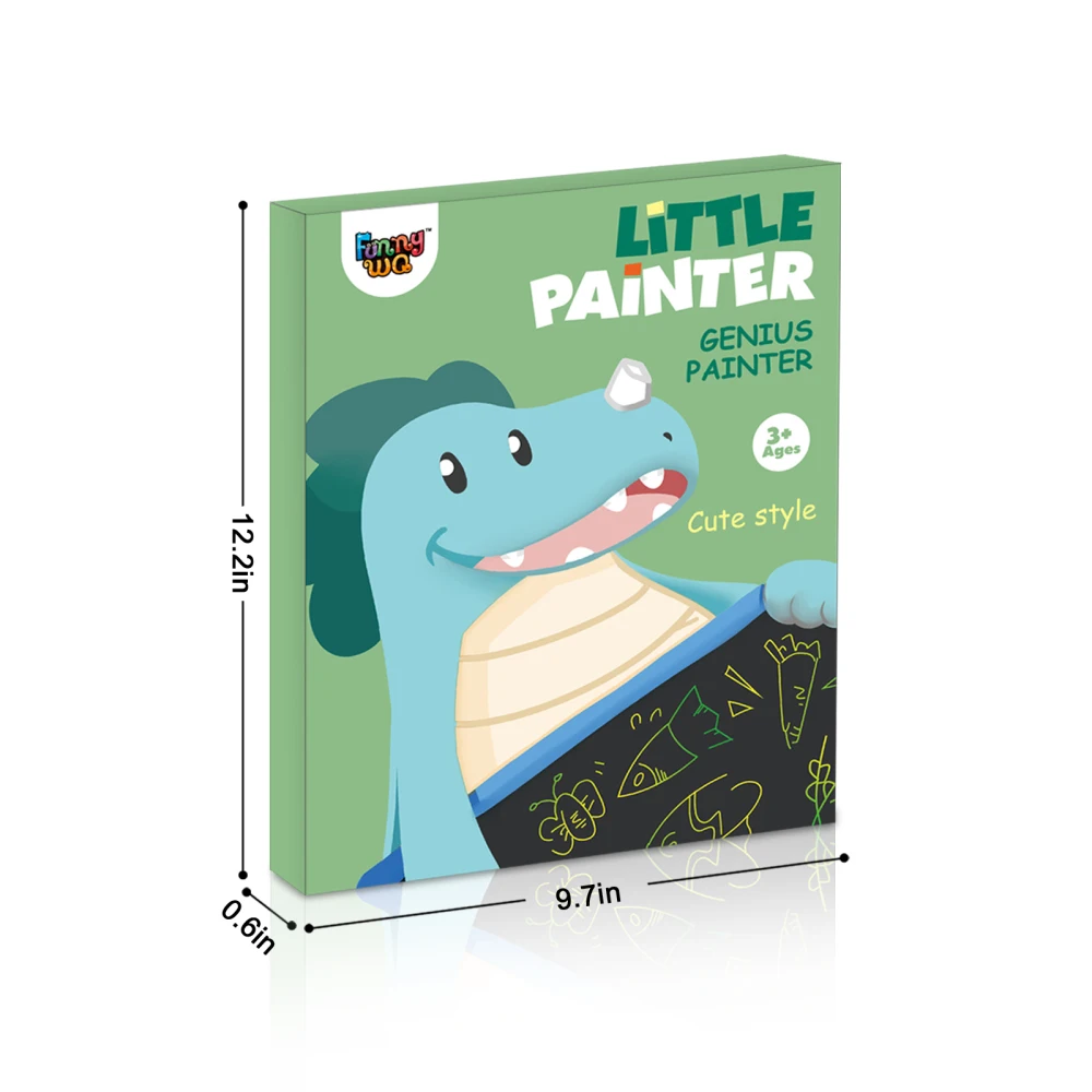 Educational Cartoon Toys Kids Electronic Drawing Board 10.5 Inches LCD ...