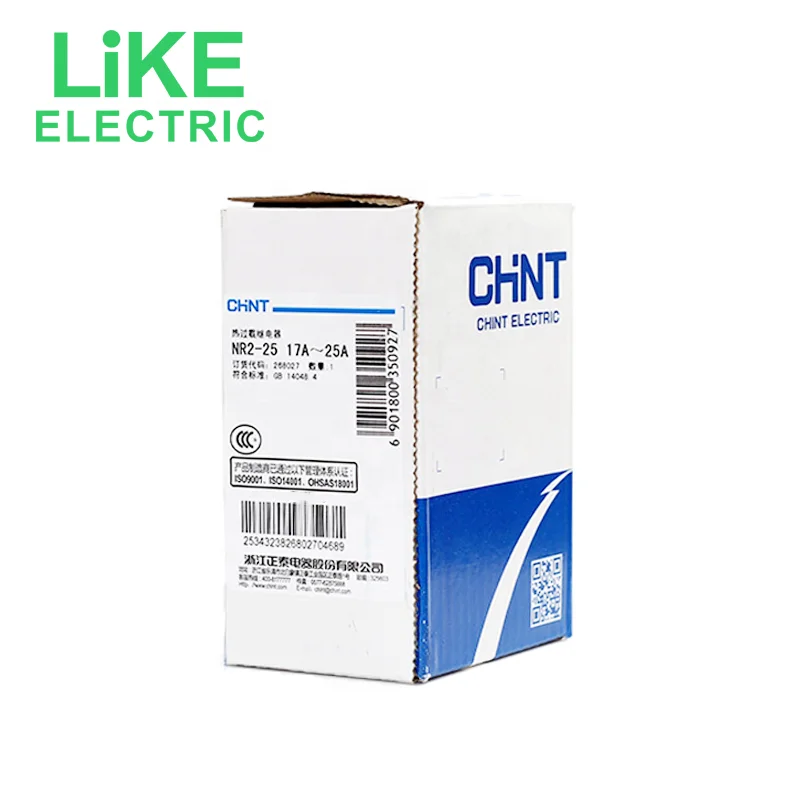 Chint Thermal Overload Relay Nr2-25/z 4-6a 240v 415v Thermal Overload Relay Ta 200a Motor ...