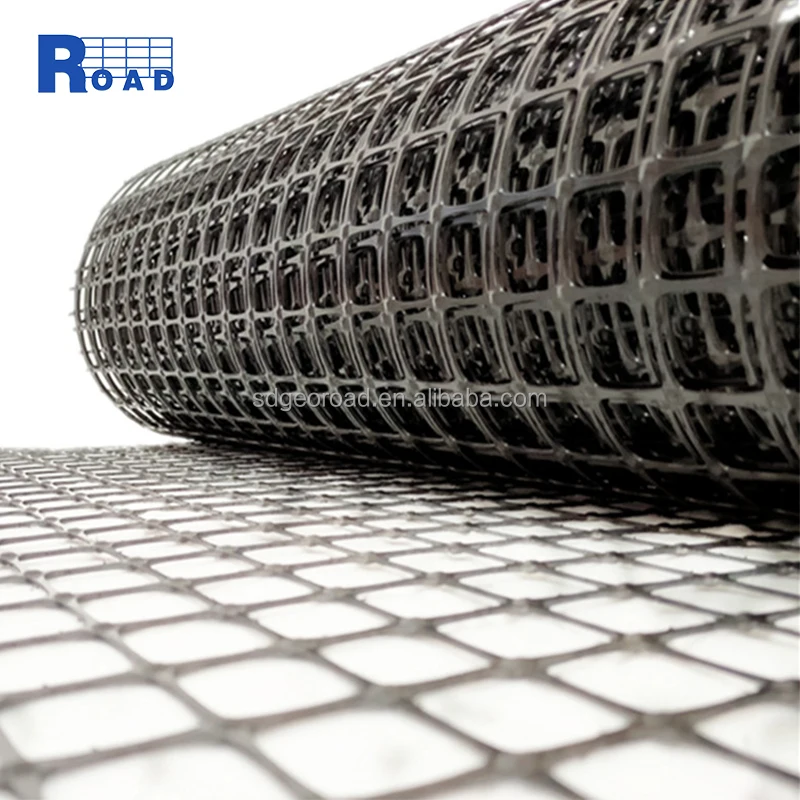 Geocomposite Biaxial Geogrid And Non Woven Geotextiles Composite 30 ...
