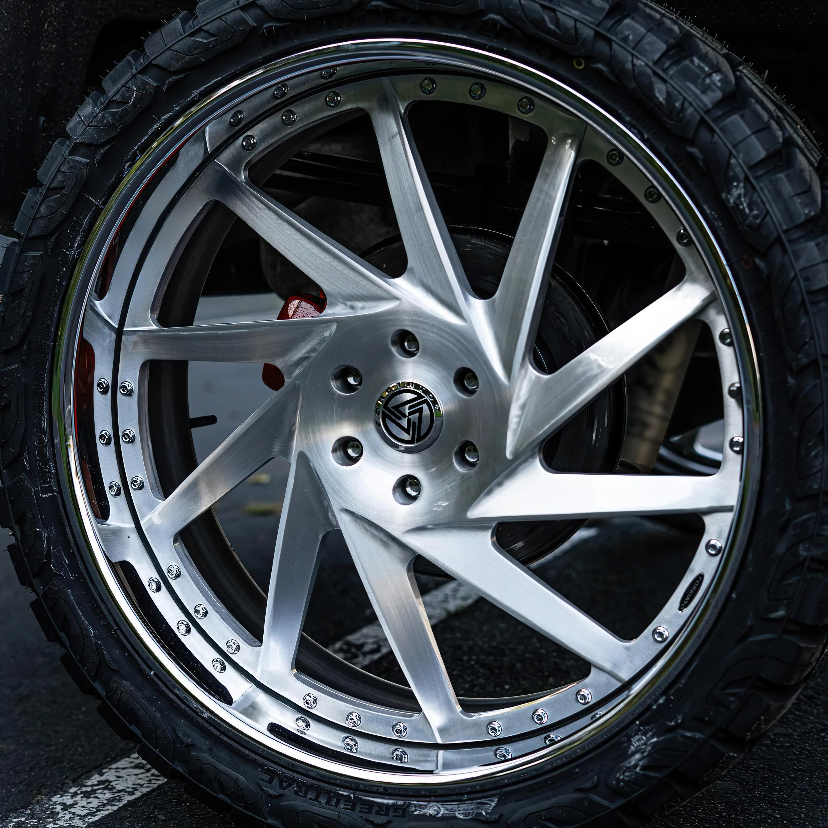 XL Custom Concave Deep Dish Wheel Offroad Rims for Defender Range Rover ...