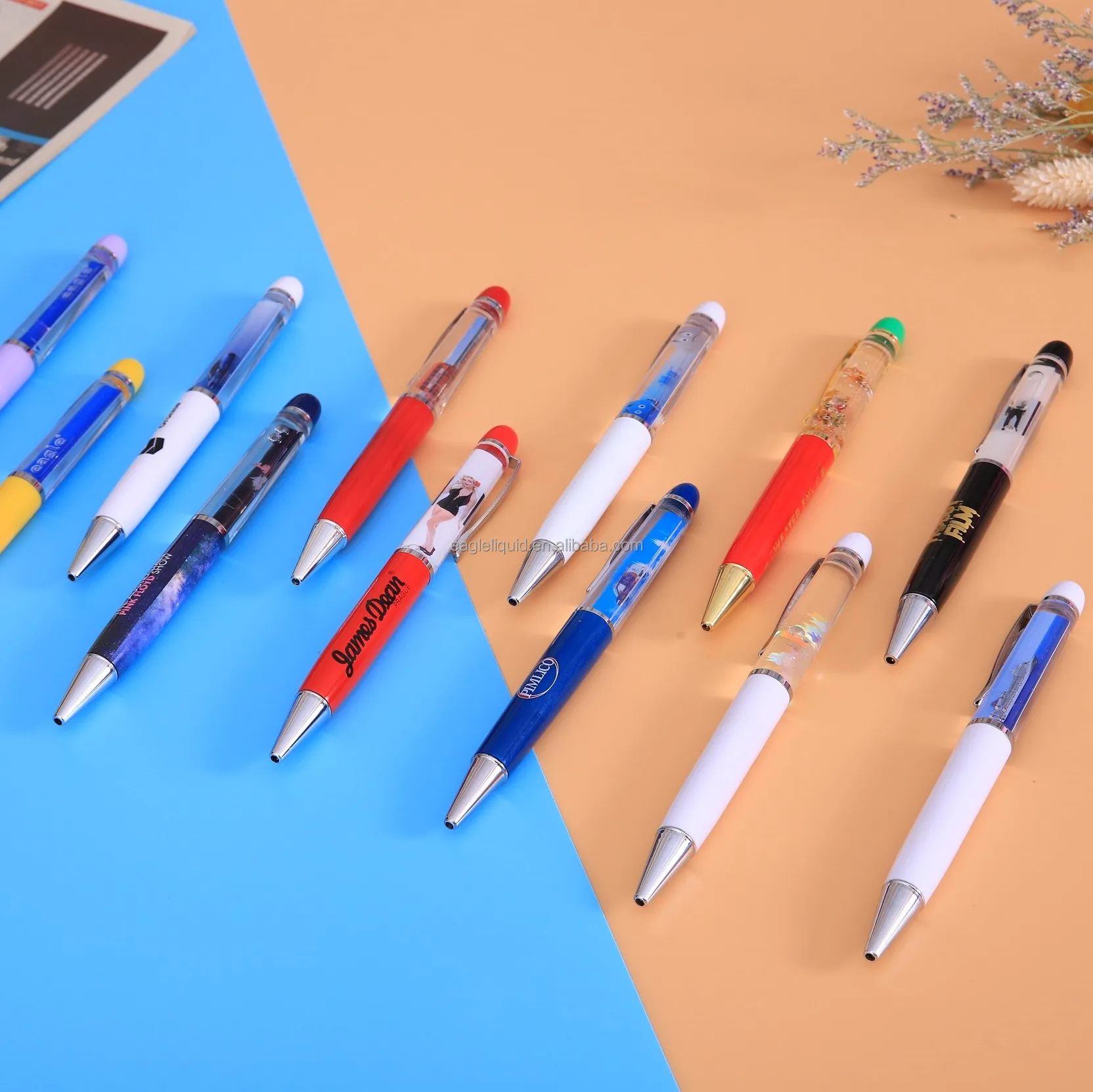 Advertising Novelty Floating Pen Customized Ballpoint Pen 3d Egg Sperm ...