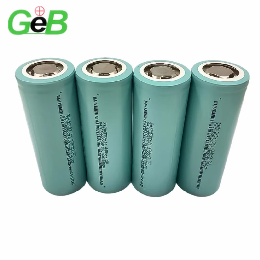 Rechargeable Cylindrical Cells 3.2V 10Ah 38120 Ion Lithium Iron ...