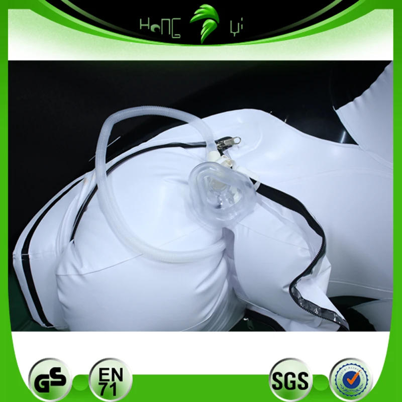 Waterproof Inflatable PVC Bondage Animals Suit - Orca Costume