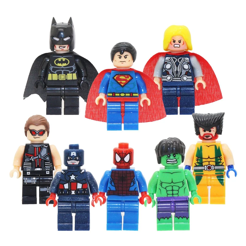 Cheap Mini Building Block Figure Toys Action Figure Mini Toys Super ...