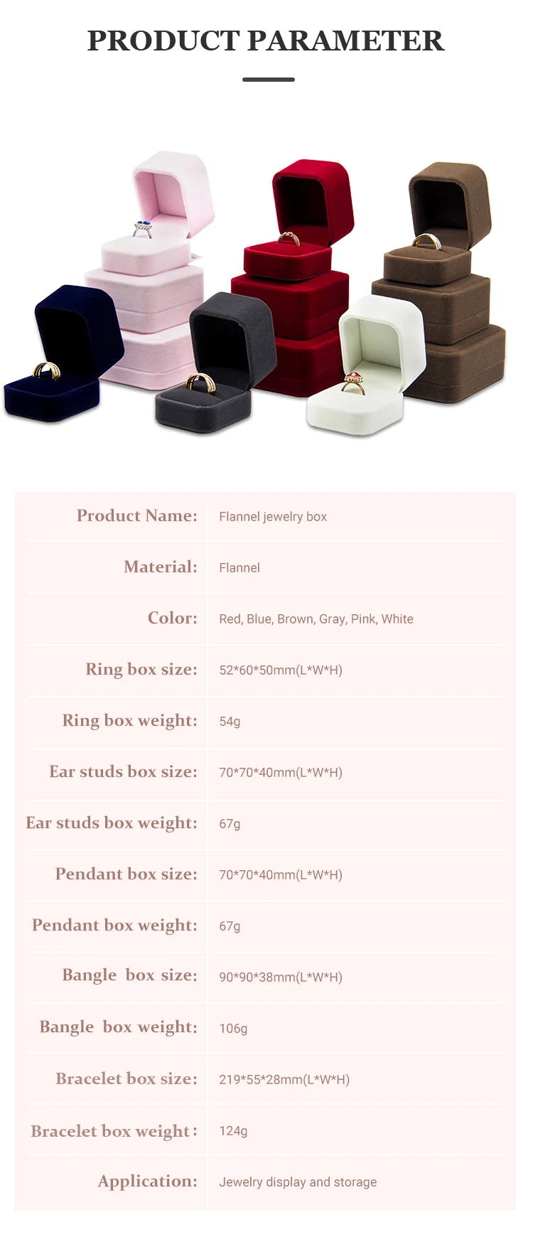 Eco-friendly Diamond Jewelry Packing Boxes - Customized