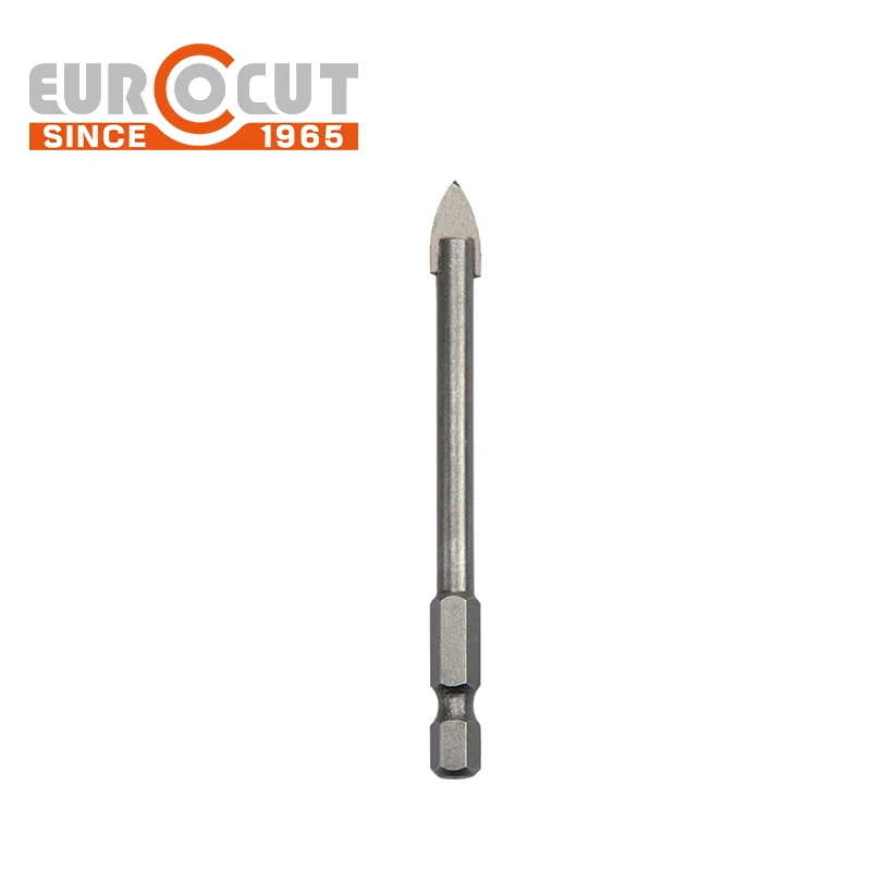 Eurocut Quick Change Shank Glass Drill Bit Carbide Flat Head Drill Bit ...