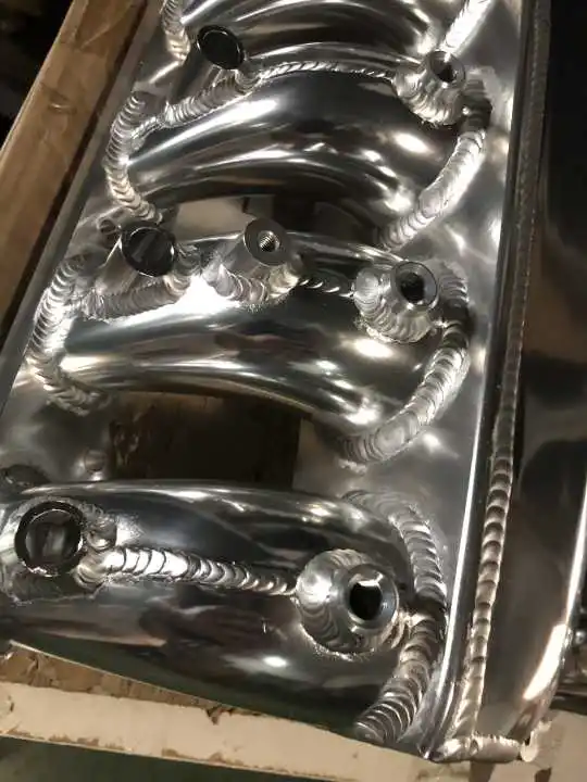 BK-3413R N54 Billet Intake Manifold with Fuel Rail Kit Set Red