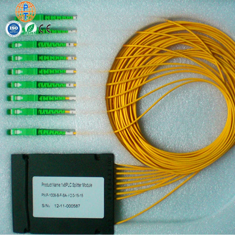 Fiber Optic Equipment 1x16 Abs Box Type Fiber Optic Splitter Sc/apc 2 ...