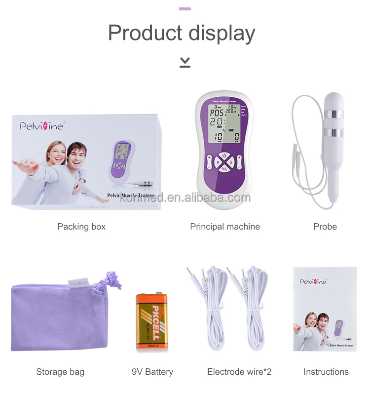 Pelvic Muscle Trainer - Low Frequency Stimulator for Incontinence