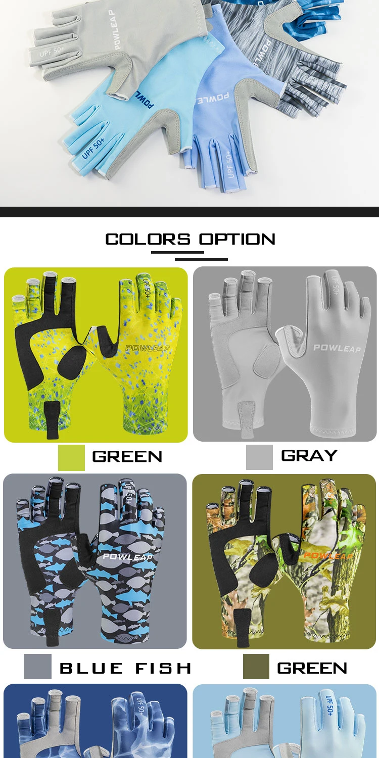 Custom Made UPF 50+ SPF 50+ UV Sun Protection Gloves