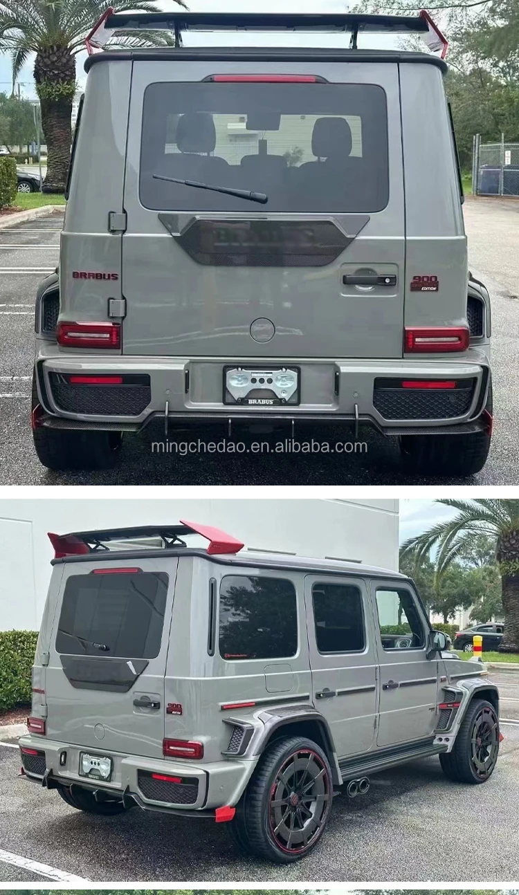 Bs Style Carbon Fiber Roof Spoiler For Mercedes Benz G-class W464 G500 G63 Front Spoiler Roof ...