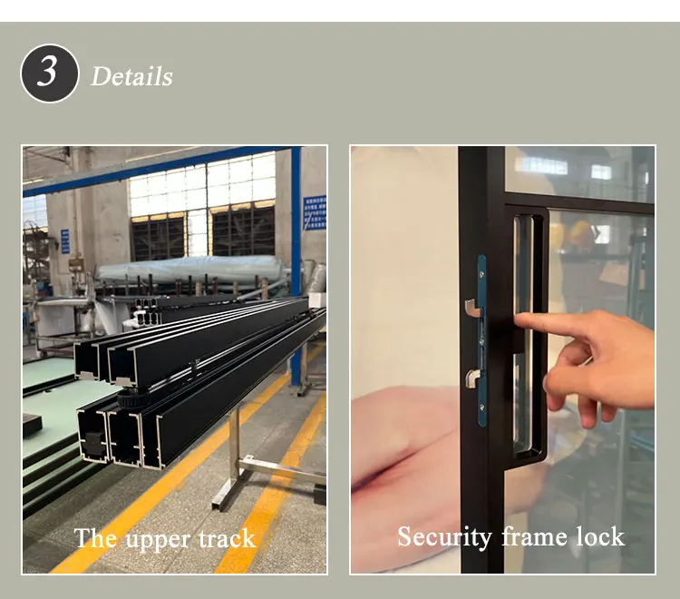 Hdsafe Automatic Glass Sliding Door With Extremely Narrow Aluminium ...