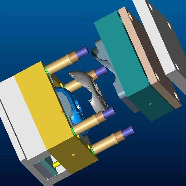 Design Rubik's Cube Mold Injection Molding Plastic Forming Molds R&d ...