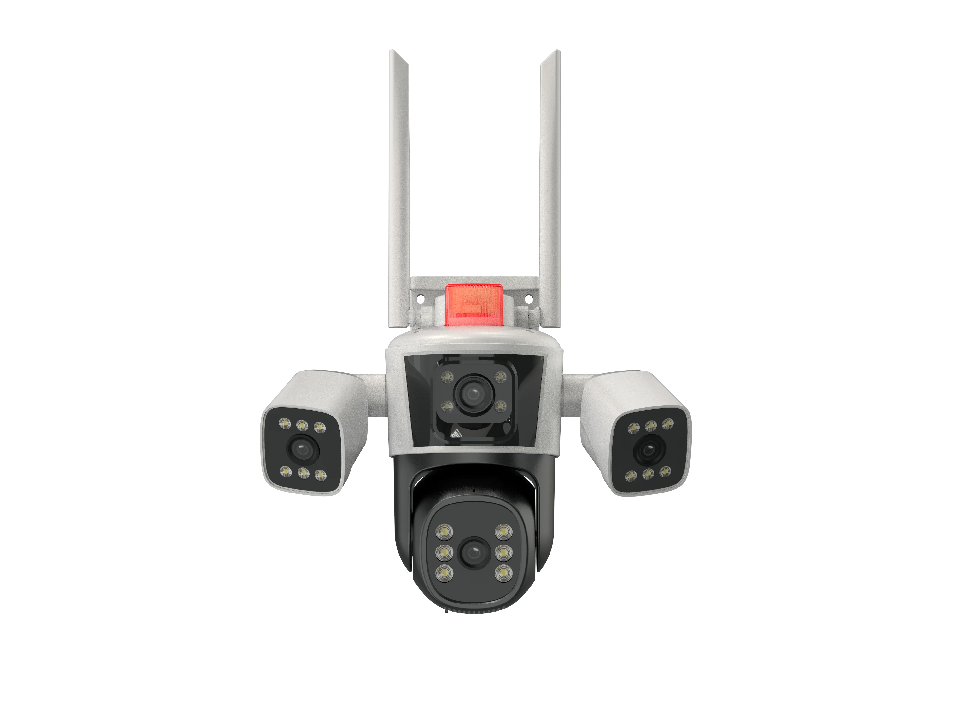 2024 IPC360 Home 16MP Five Lens Four Screen 10x Zoom Camera