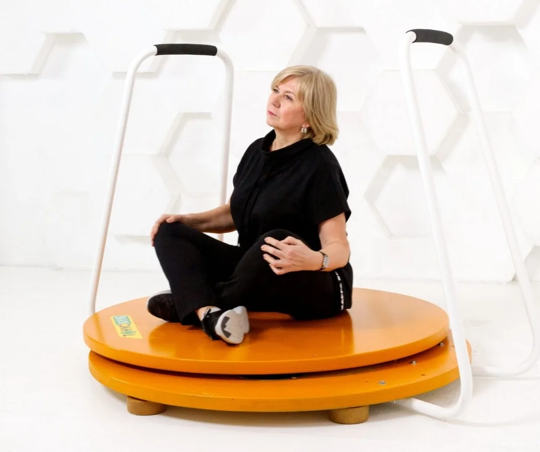 Round Balance Platform Fitness Gym Equipment - Buy Balance Board Gym ...