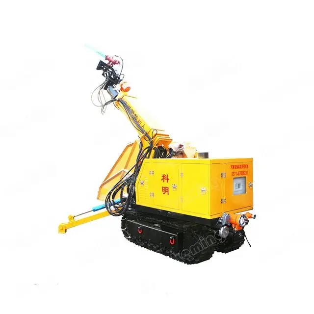 Crawler Robot Wet Concrete Shotcrete Machine Concrete Spraying Robot ...