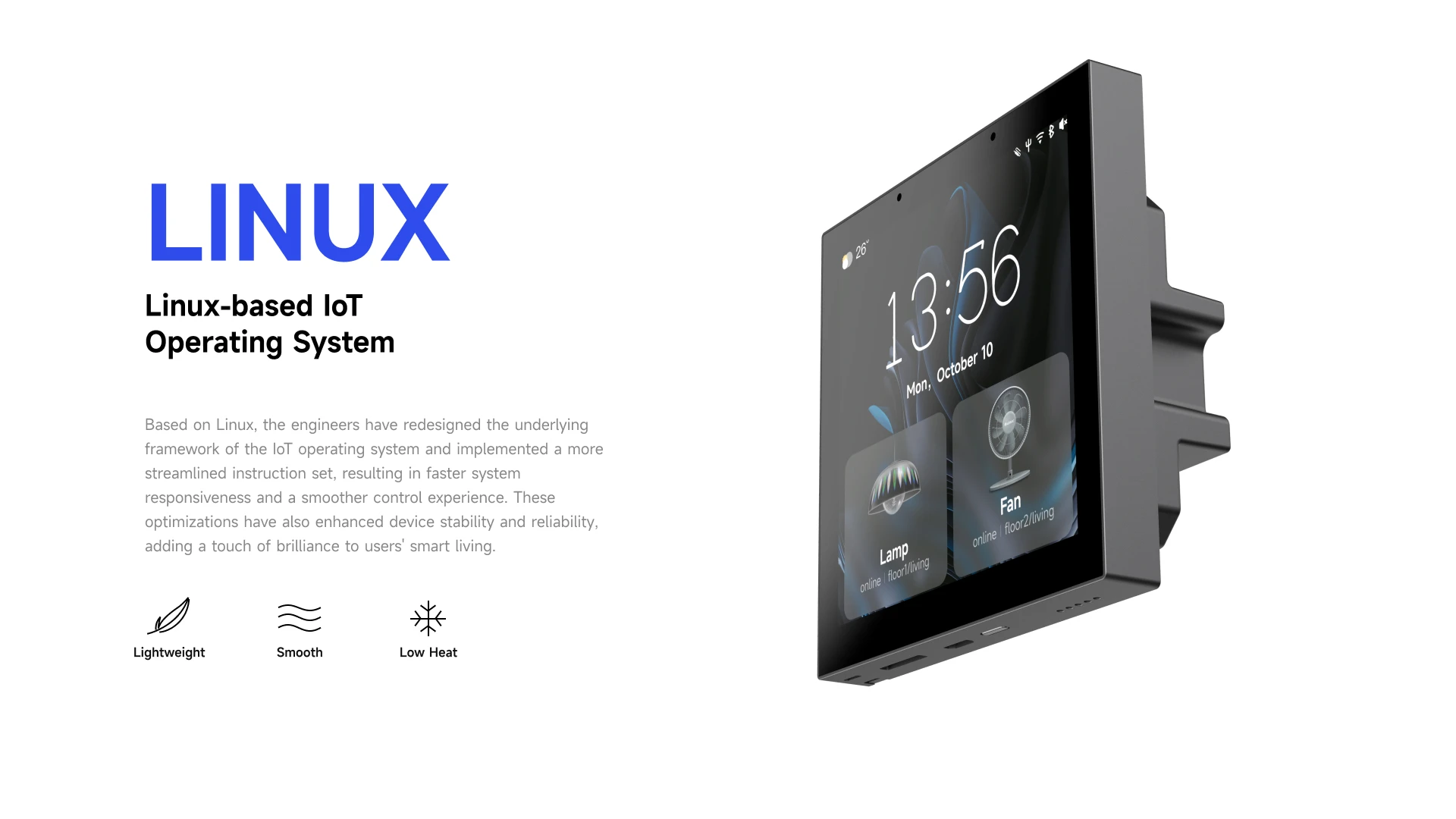 Tuya Smart Control Center Smart Zigbee Gateway Screen In-wall Control ...