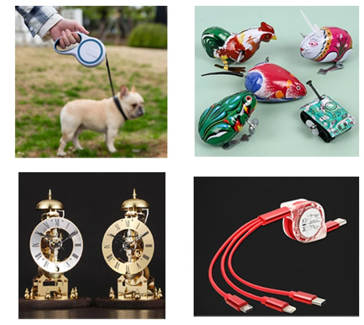 Factory Custom Double Flat Spiral Spindle Coil Spring Vending Machine ...