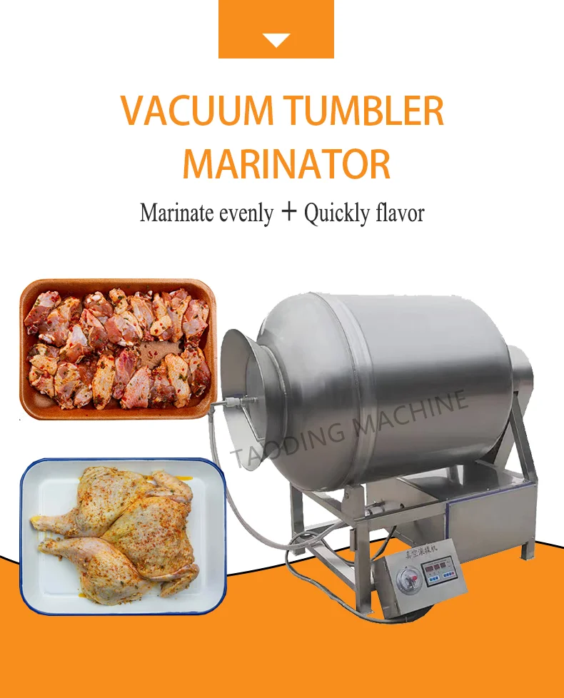 2000l maggi Chicken Flavor Noodle Soup Mix vacuum Meat Tumbler Machine ...