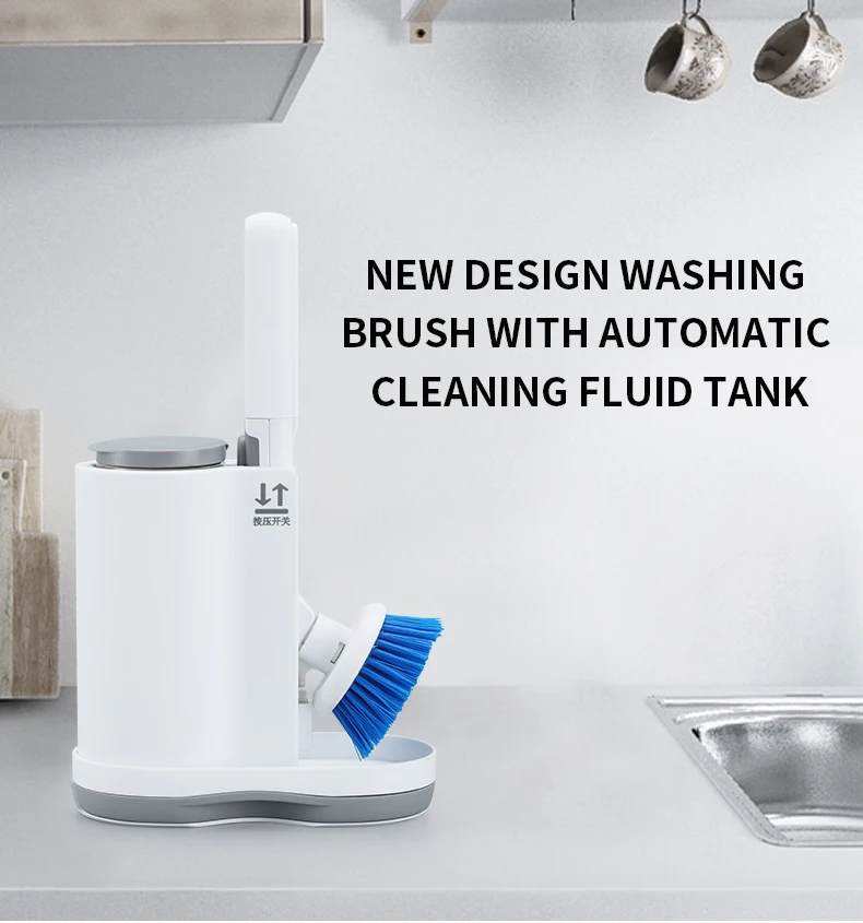 Handy Kitchen Cleaning Set with Cleaning Brush and Set with Soap ...