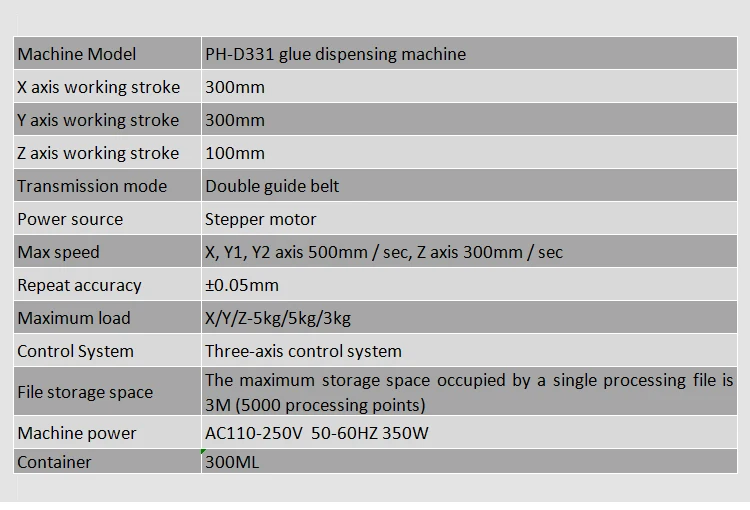 300cc RTV Silicone Tube Glue Dispensing Machine - Automatic