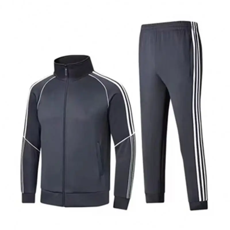 Custom Log 2024 Tracksuits For Men Mens Cuffed Tracksuit Blank Zipper ...