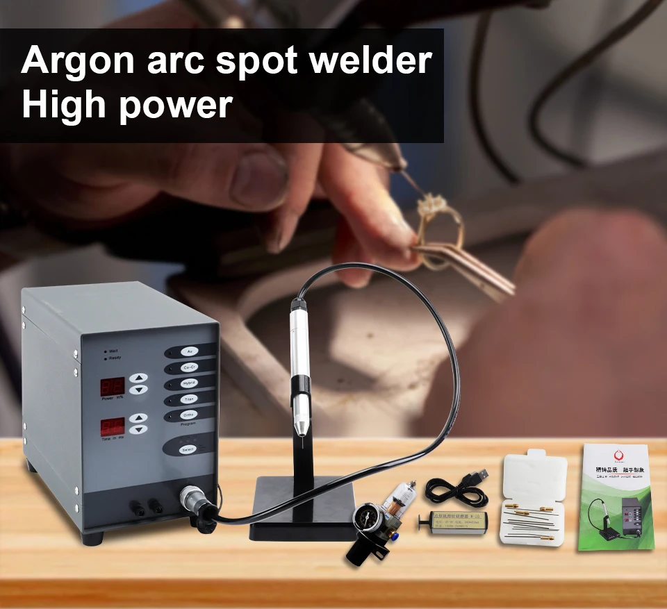 Automatic Numerical Control Touch Pulse Argon Arc Spot Welder for ...