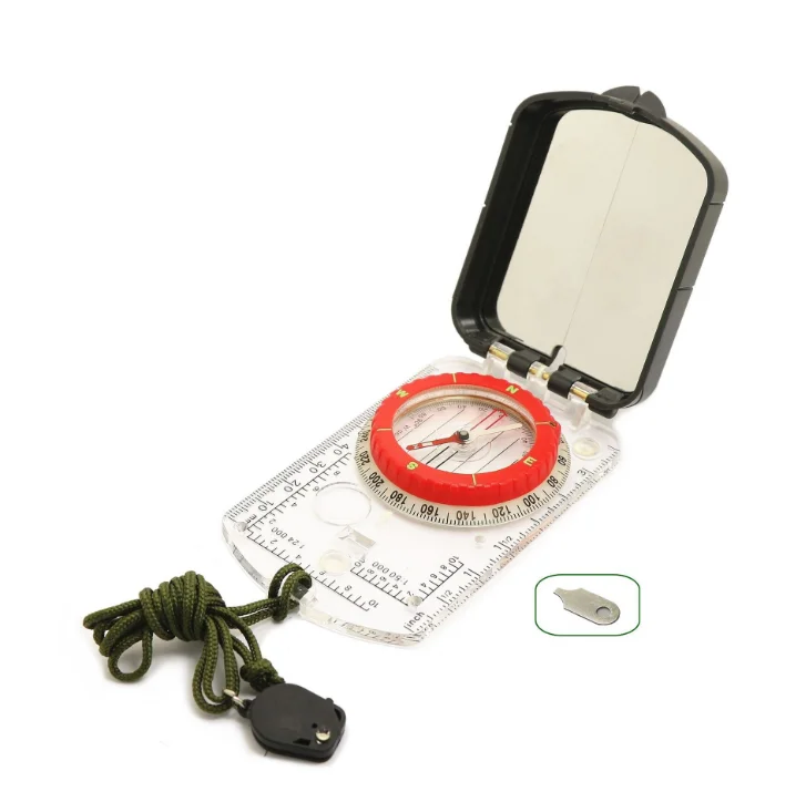 Orienteering Map Compass - Precision for Hiking & Camping