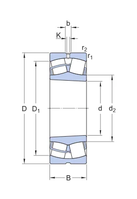 Split Plummer Pillow Block Housing Fsnl 520-617 Spherical Roller Bearing 22220e Fsnl 520 - 617 ...